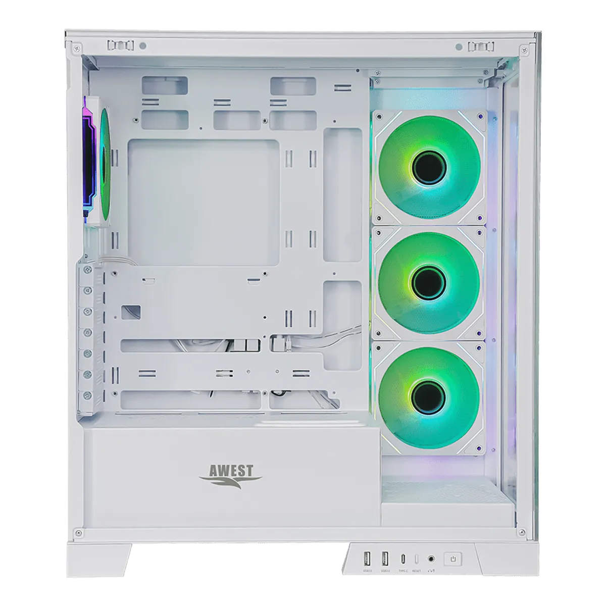 کیس کامپیوتر اوست مدل AWEST GT-AQ16-MW